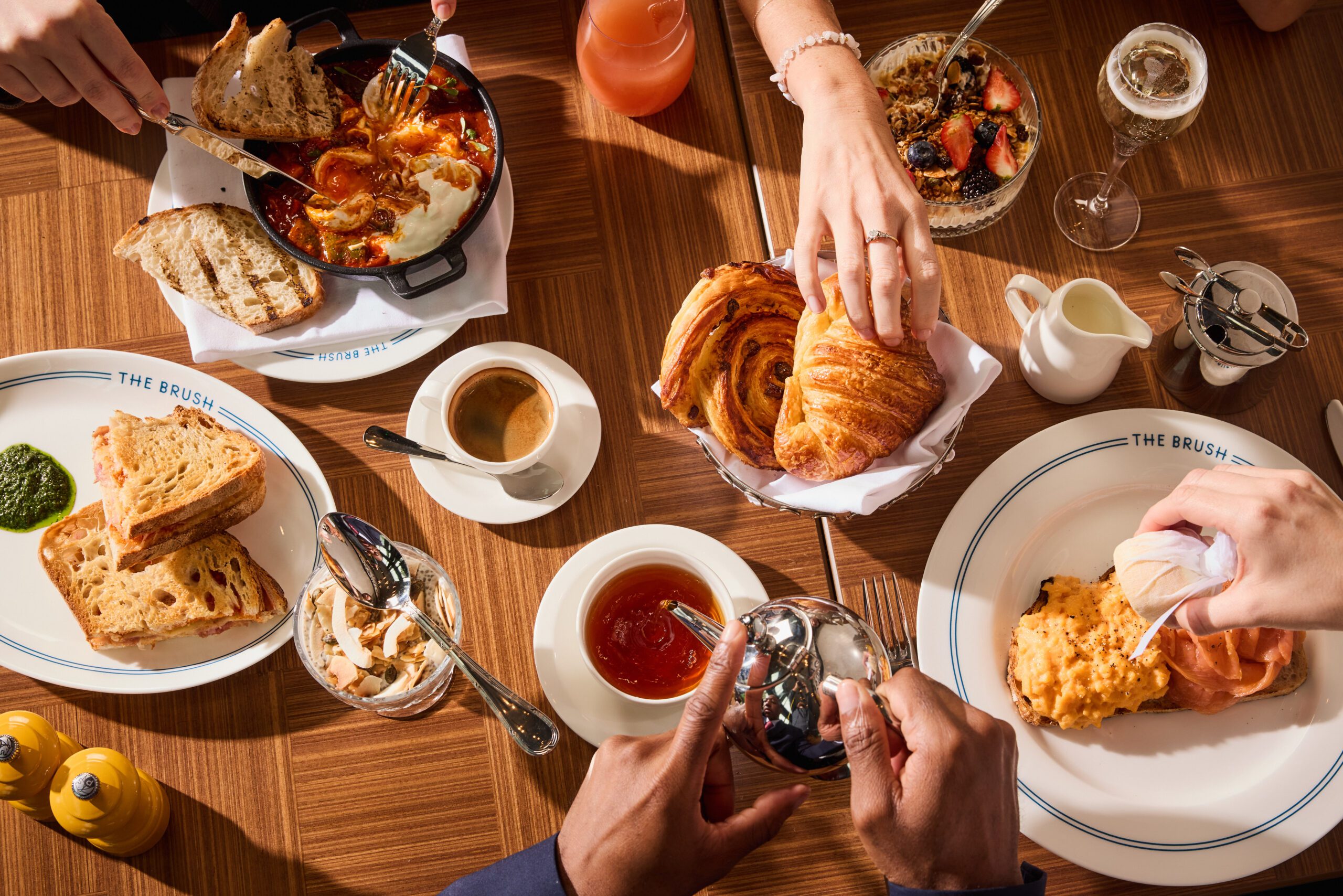 Menus - The Brush Grand Cafe, Hoxton